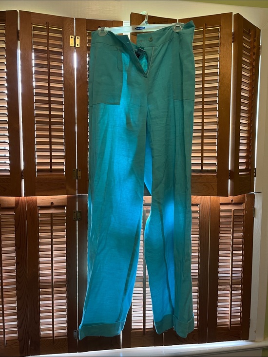 Lilly Pulitzer | Pants & Jumpsuits | Lilly Pulitzer Teal Wide Leg Pants ...